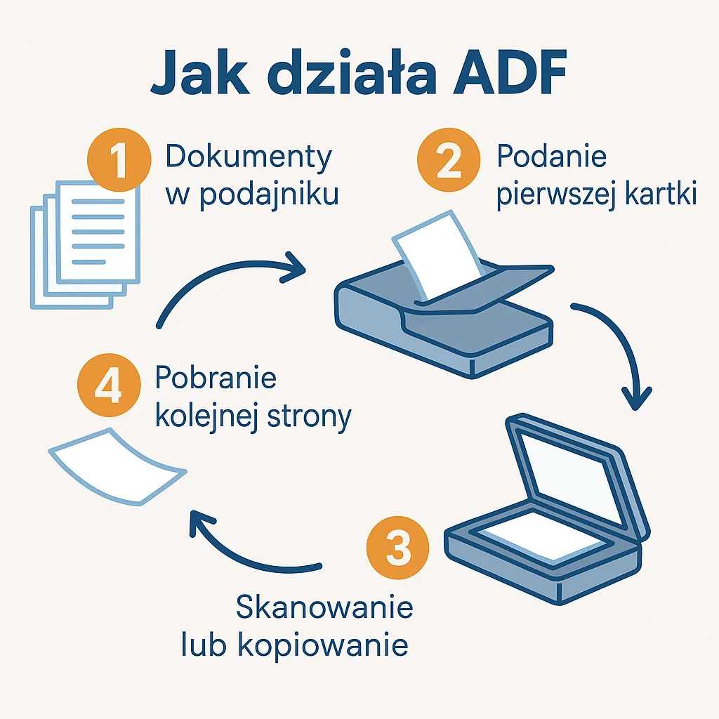 ADF – automatyczny podajnik dokumentów w skanerach i kopiarkach